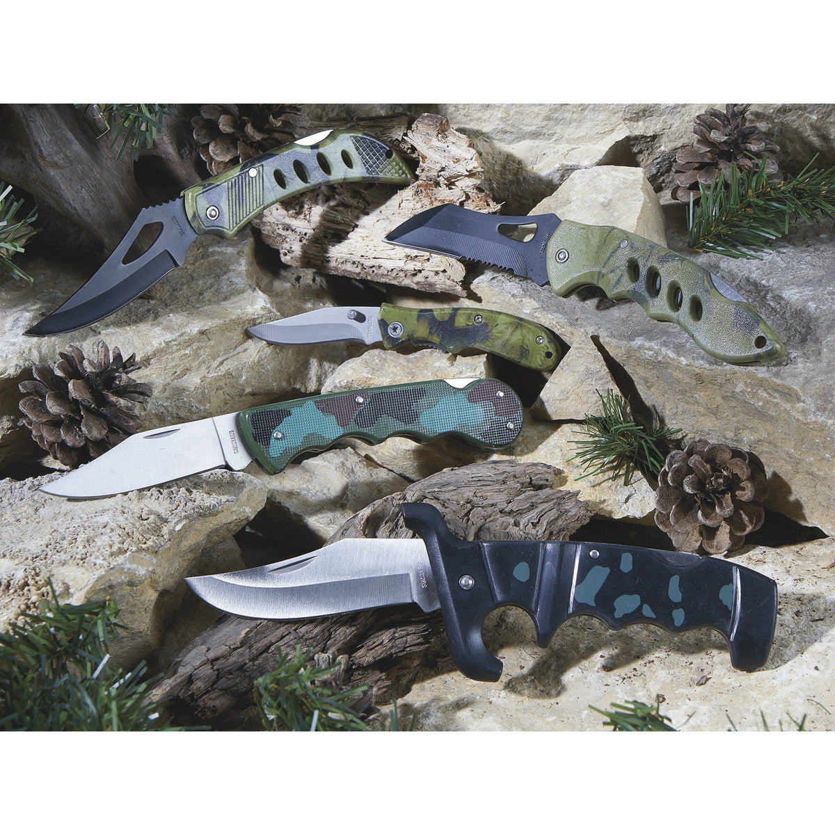 Folding Pocket Knife Set — 5-Pc. – Planet World Trading, Inc