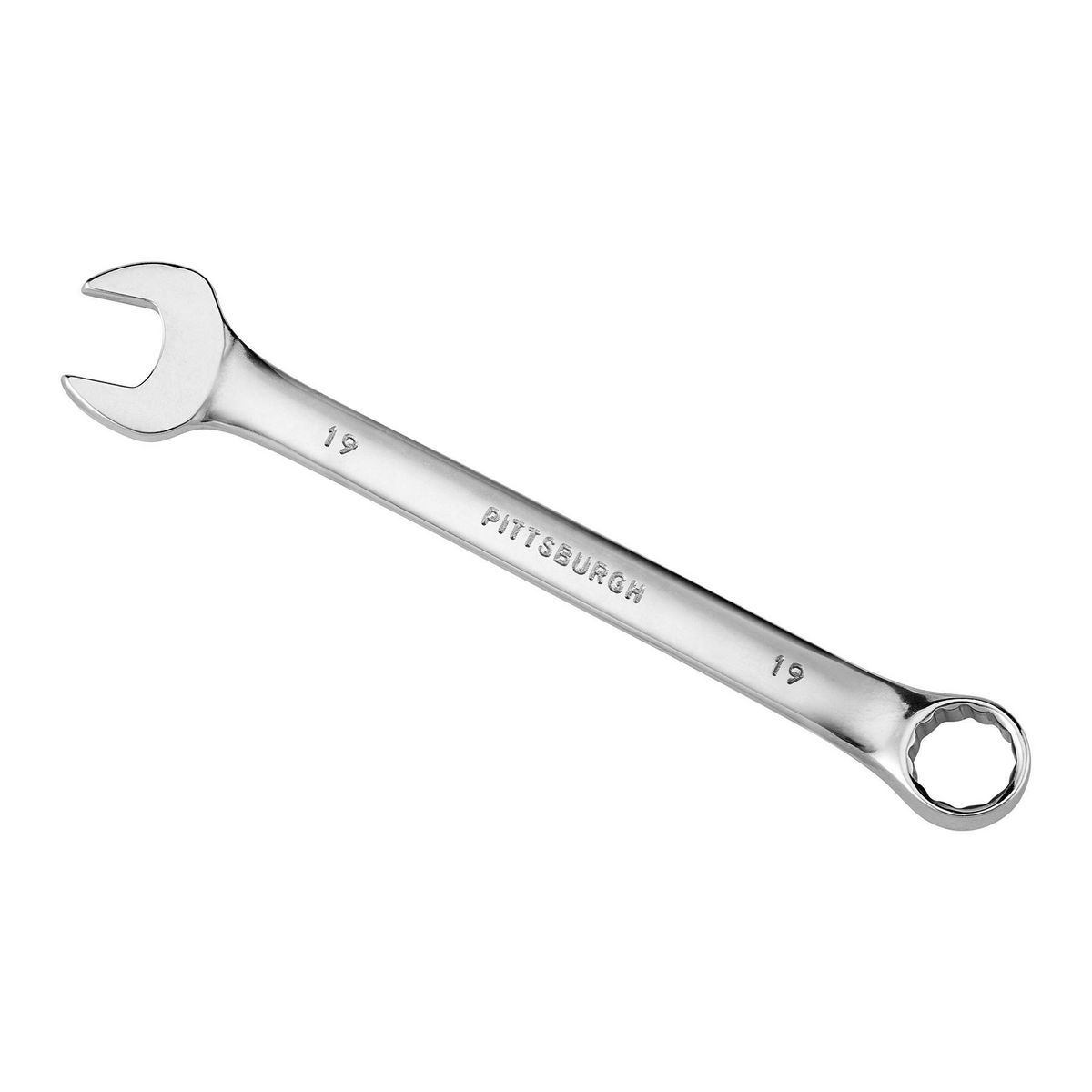 PITTSBURGH Fully Polished Metric Combination Wrench Set, 9 Piece ...