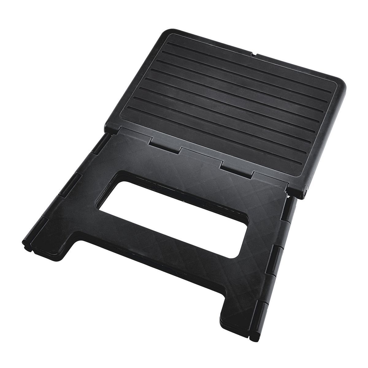FRANKLIN One-Step Folding Stool, Black – Planet World Trading, Inc