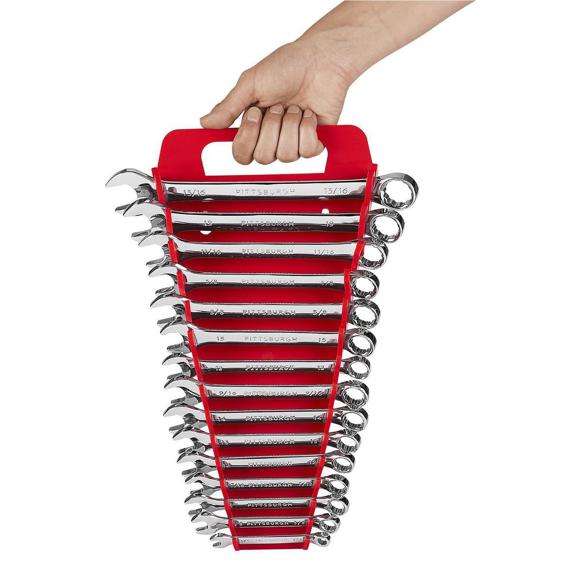 U.S. GENERAL 15 Slot Wrench Organizer, 2 Piece – Planet World Trading, Inc