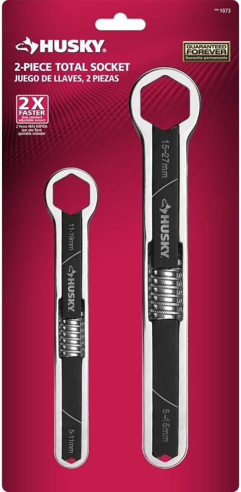 Husky 2-Piece Total Socket set replace 44 large sockets – Planet World ...