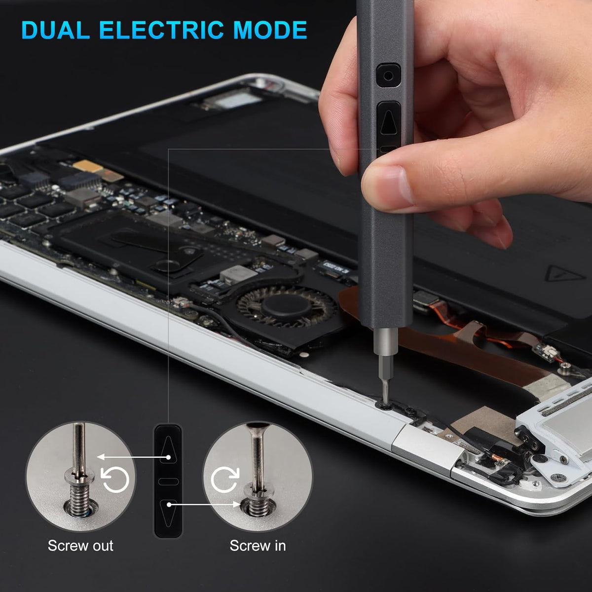 STREBITO Mini Electric Screwdriver Set, 36 in 1 Electric Precision Scr ...