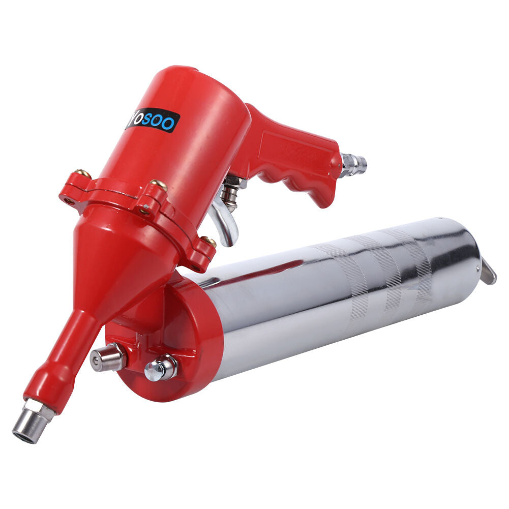 Professional Air Grease Gun Kit Pneumatic Lubricating Greasing 1200 ...